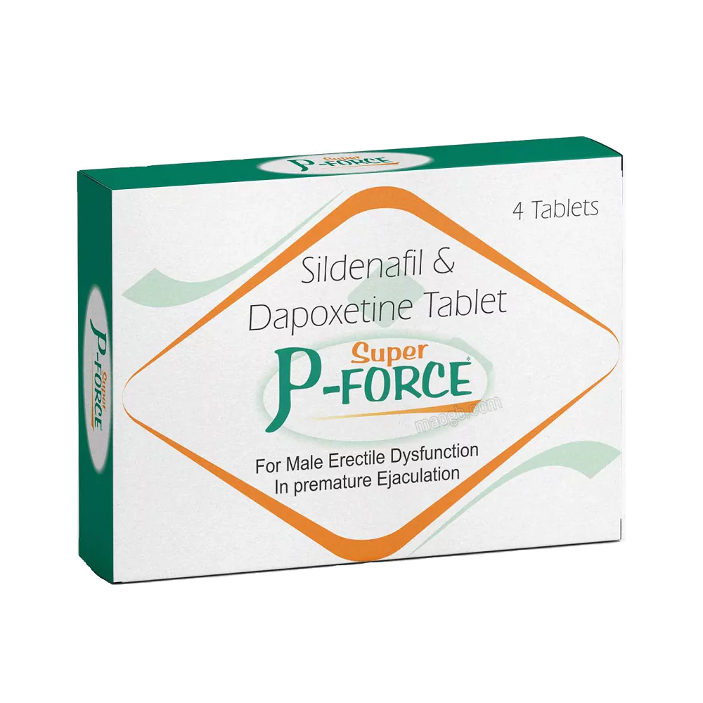 Super P-Force 160mg Sildenafil & Dapoxetine Tablets - Benefits